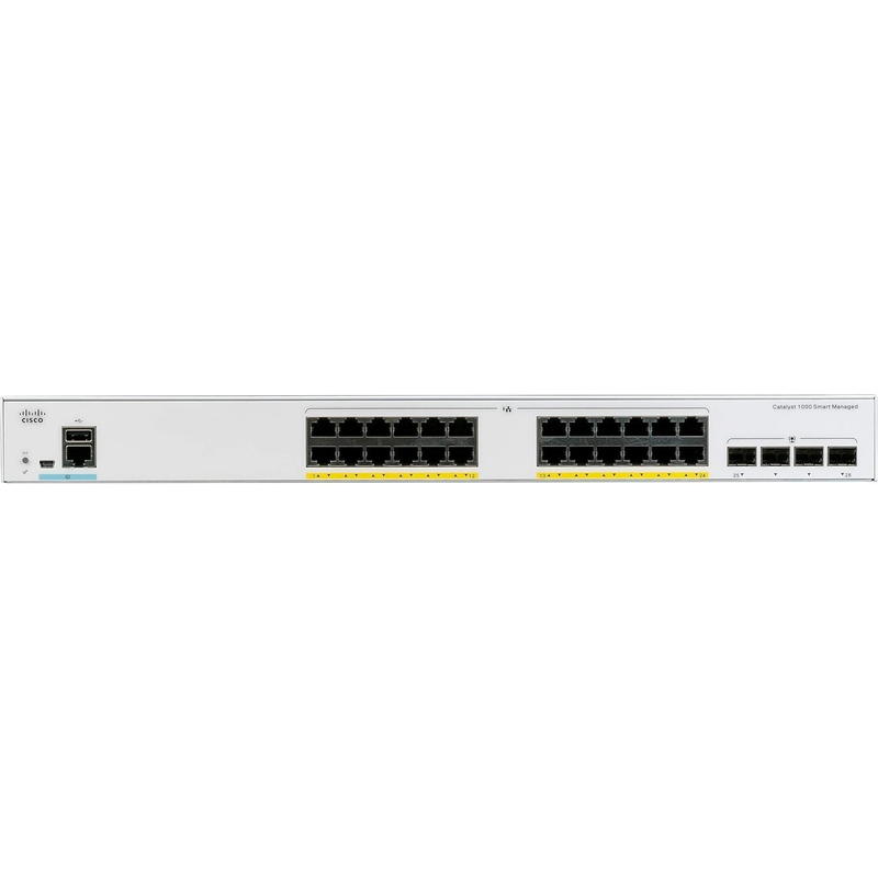Cisco Catalyst 1000 24Port Ge 4X1G Sfp - C1000-24T-4G-L | Prelogica